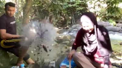 Campfire barbecue 'explosion' in Kalumpang takes couple by surprise ...