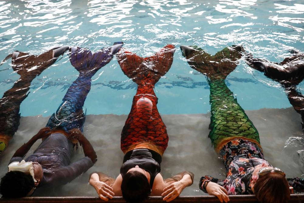 South Africans splash into mermaiding as a sport | Malay Mail