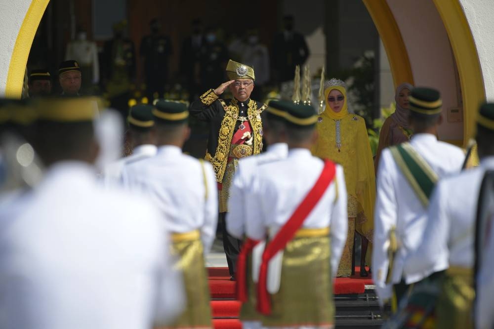 On Birthday Agong Urges End To Political Turmoil To Halt Confidence