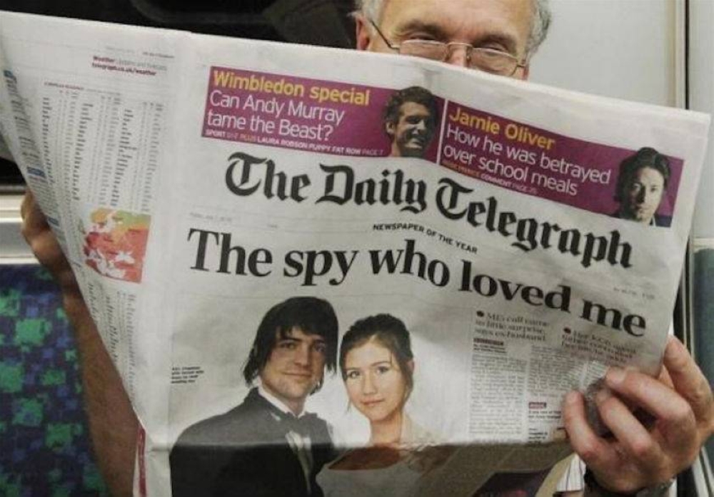 Russian regulator blocks website of British newspaper The Telegraph ...