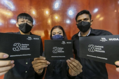 Muda launches ‘Malaysia Maju’ outreach programme, aims to compile needs ...