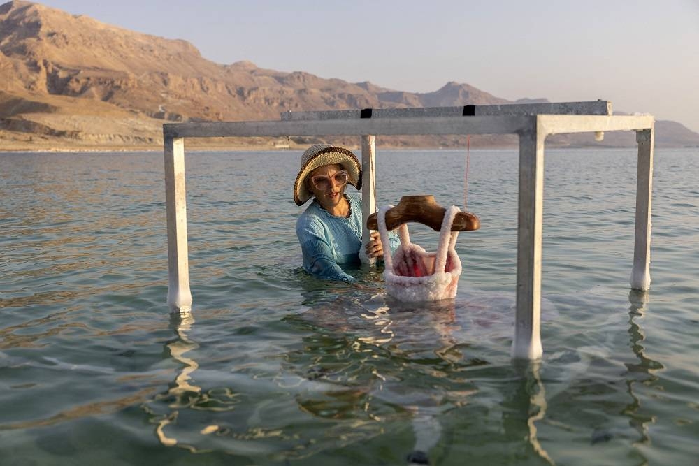 Salt of the earth: Israeli artist’s Dead Sea sculptures | Malay Mail