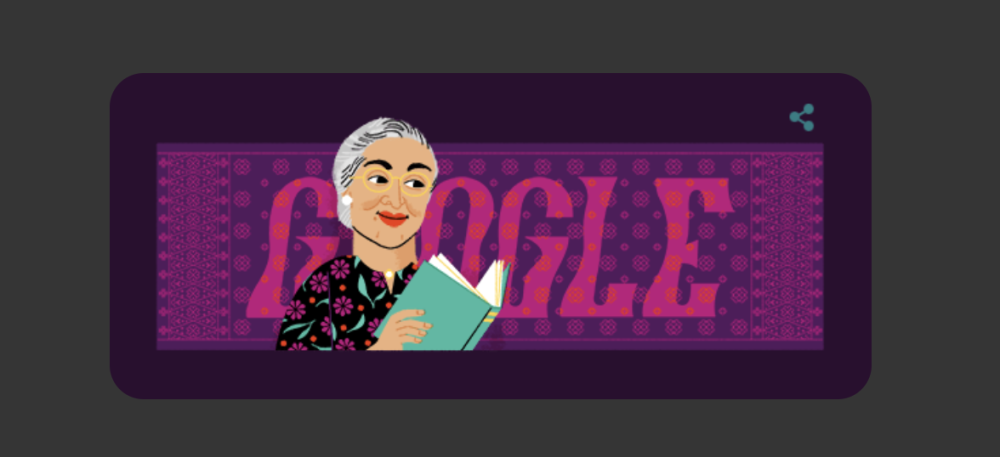 Malaysian cultural icon Azah Aziz honoured on Google Doodle today ...