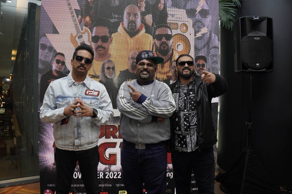 Malaysian Indian music acts Yogi B, Natchatra, Brahma Kashmir Stone and ...