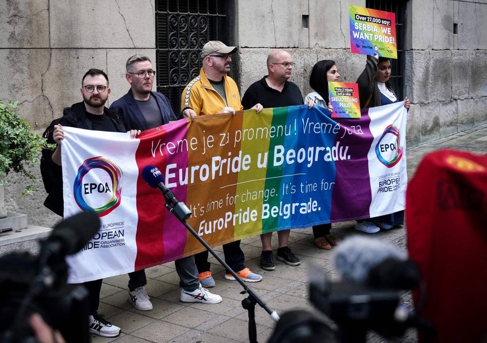 Activists vow to march in Belgrade despite EuroPride ban | Malay Mail