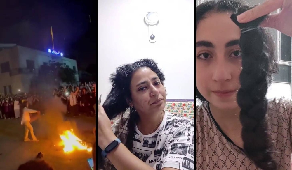 Iranian women are cutting their hair in protest after woman dies in ...