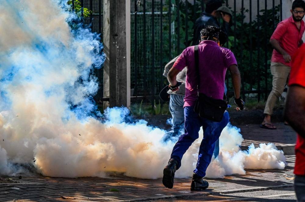 Sri Lanka disperses student rally after partial protest ban ...