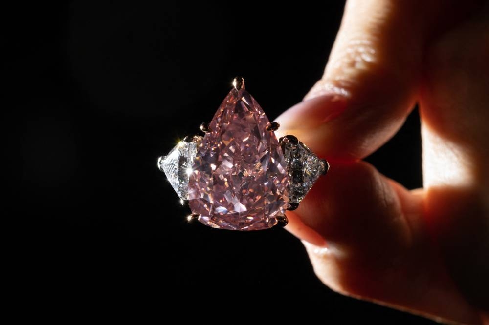 Rare pink diamond to go under hammer in Geneva | Malay Mail