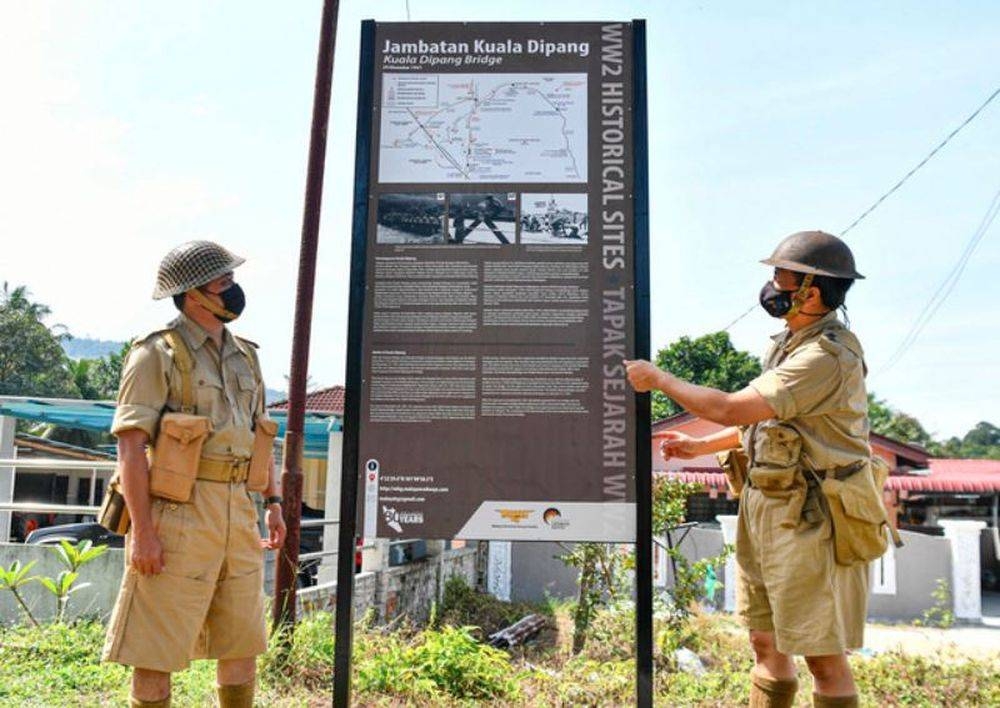 Despite obstacles, 'Battle of Kampar' signboard successfully installed ...