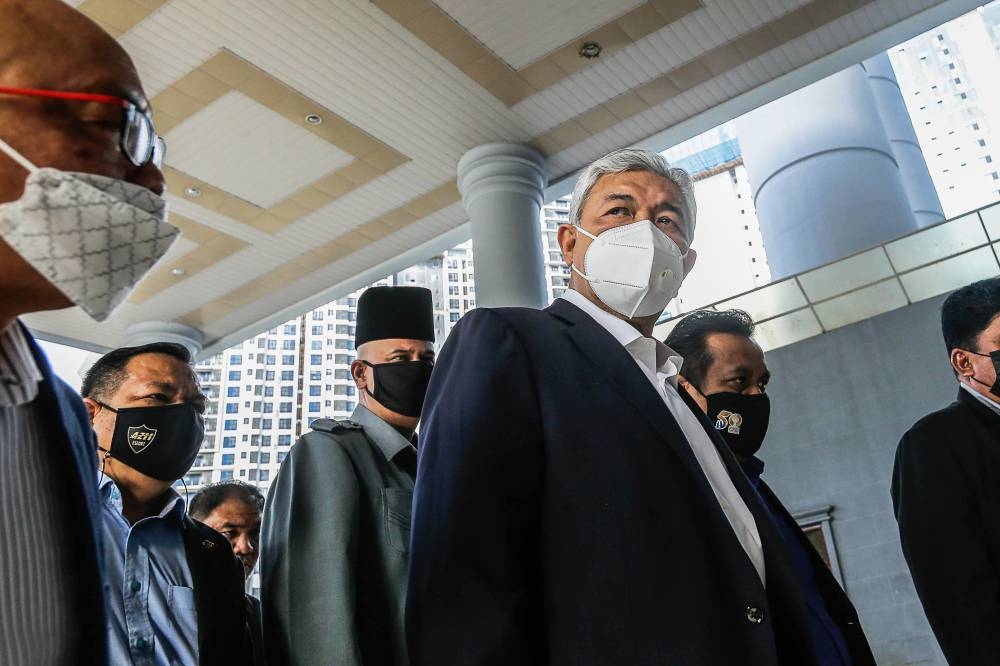 Zahid claims Perikatan MPs’ letter to Agong rejecting dissolution of ...