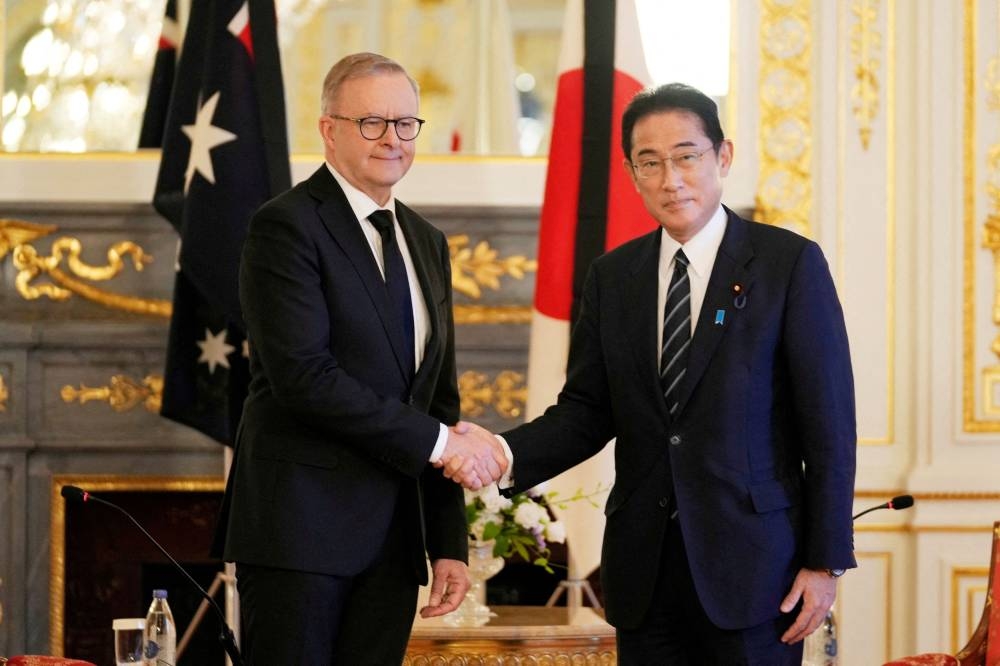Australia's Albanese, Japan's Kishida agree to strengthen security ties ...