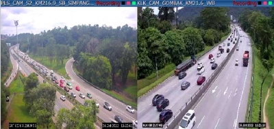 Malaysian Highways Authority: Slow-moving traffic on several highways ...