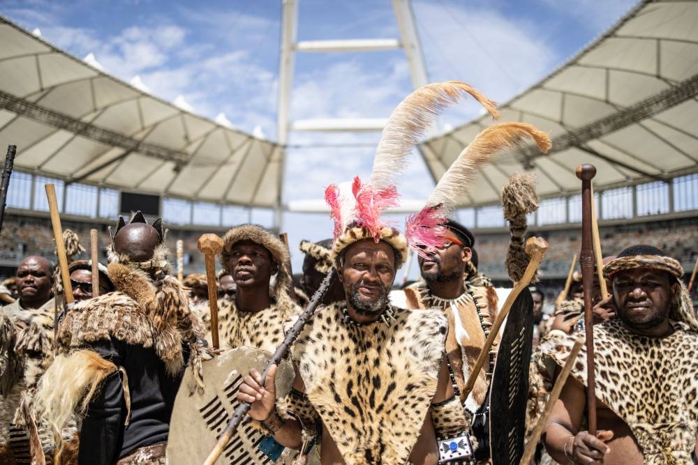 Mega party as South Africa crowns new Zulu king | Malay Mail