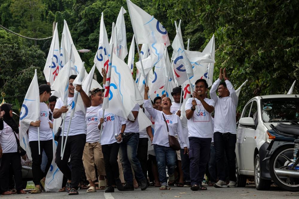 In Sabah, rival groups all chasing for enough seats to tip the scales ...