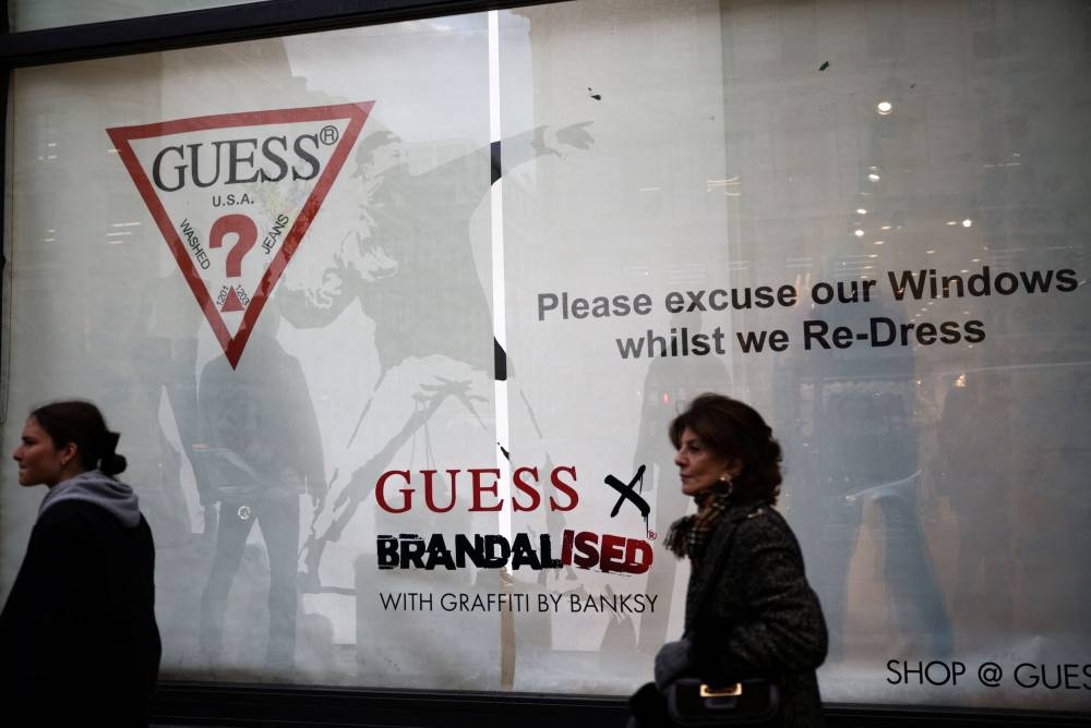 Banksy says fashion retailer Guess ‘helped themselves’ to his work ...