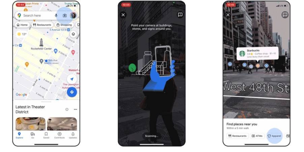Augmented reality can now help you find local hotspots on Google Maps ...