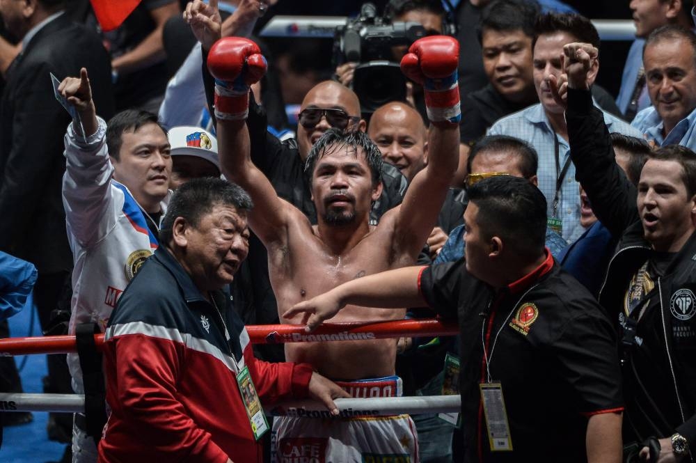 Ex-boxing referee admits cheating to help Pacquiao win fight 22 years ...