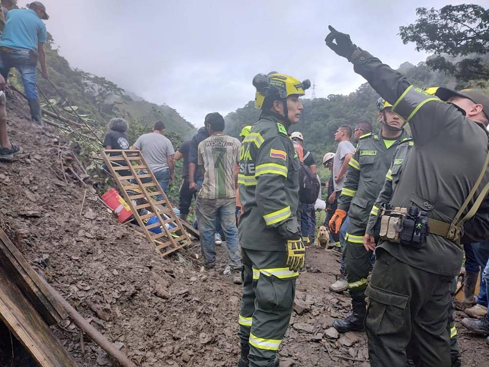 Landslide buries bus in Colombia, killing at least 34 | Malay Mail