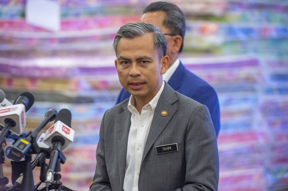 Fahmi: Comms Ministry to channel RM1m aid including essential items for ...