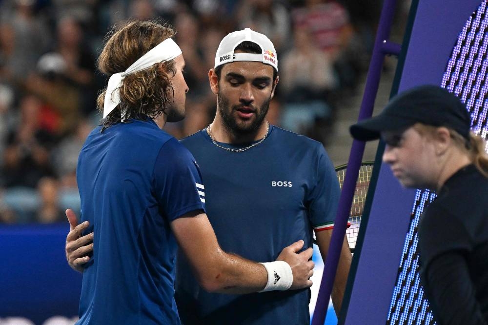 Tsitsipas outguns Berrettini to keep Greek United Cup final hopes alive | Malay Mail