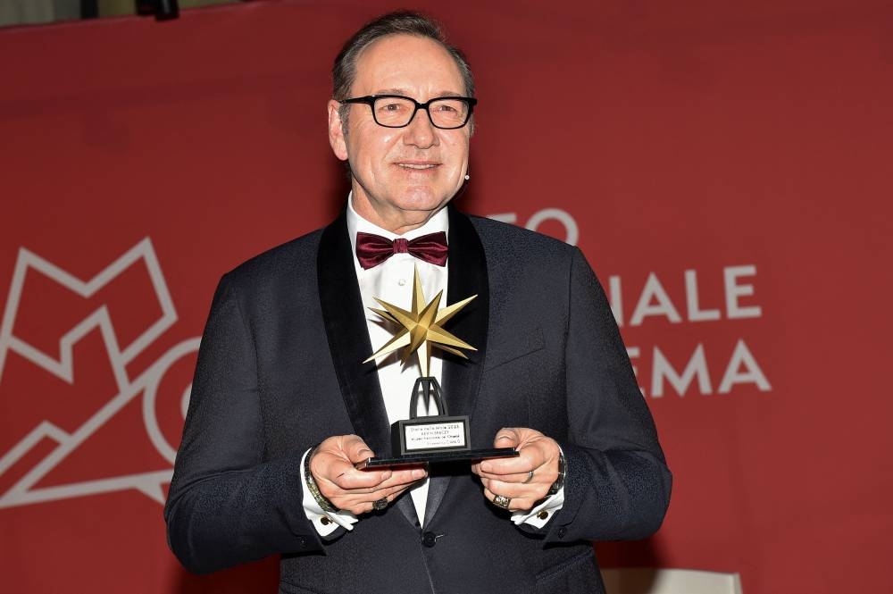 Kevin Spacey hails Italy museum for having ‘the guts’ to honour him ...