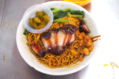 Worth the drive: Springy 'wantan mee' with 'char siu' at Setapak's ...