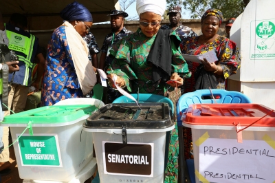 Nigerians vote for new president, delays seen at some polling stations ...