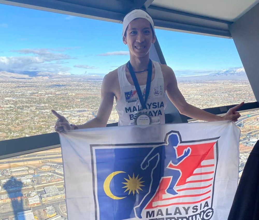 Malaysia’s No. 1 tower runner Wai Ching wins Scale the Strat 2023 ...