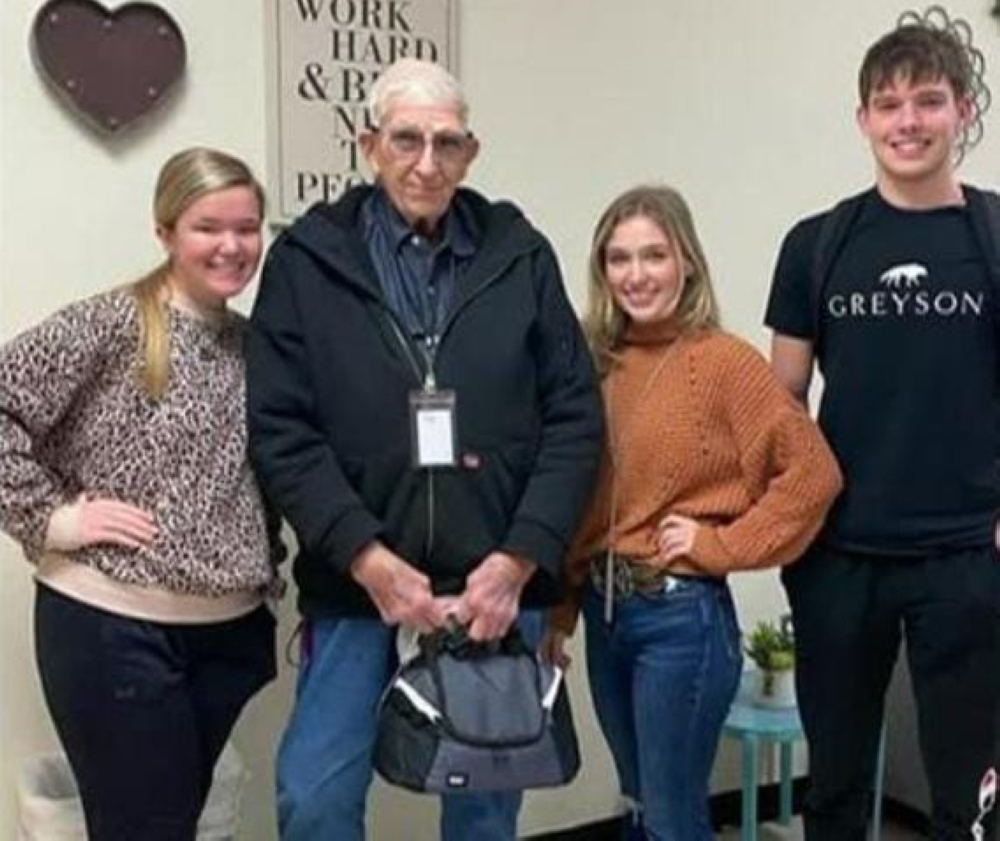 Fundraising set up by three students for senior citizen's retirement in ...