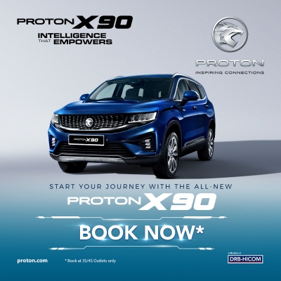 Get ready to book the all-new X90, Proton’s first new energy vehicle ...