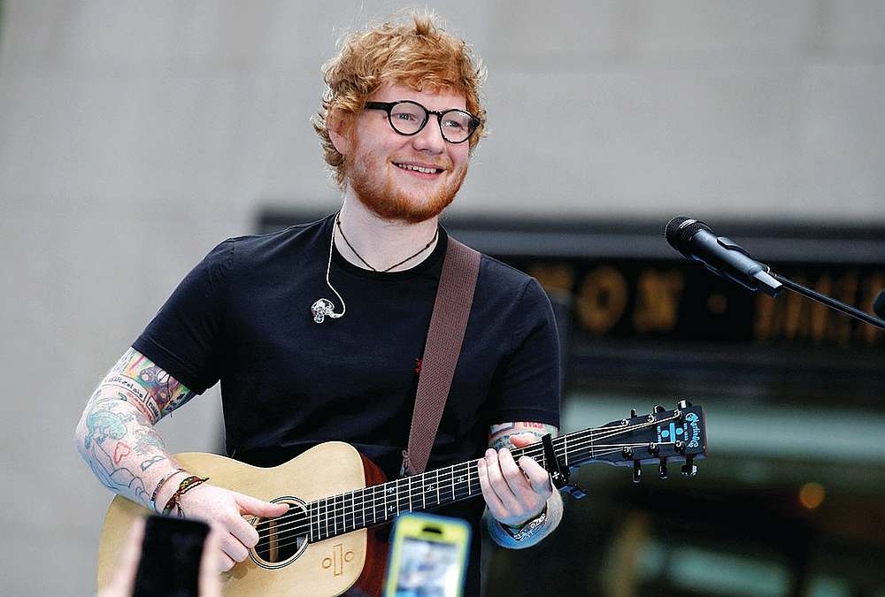 Ed Sheeran strums guitar, sings ‘Thinking Out Loud’ at copyright trial ...