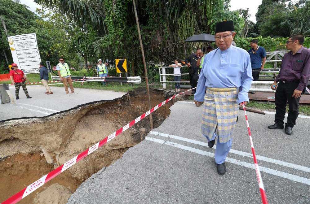 Perak govt requests additional allocation to repair federal roads ...