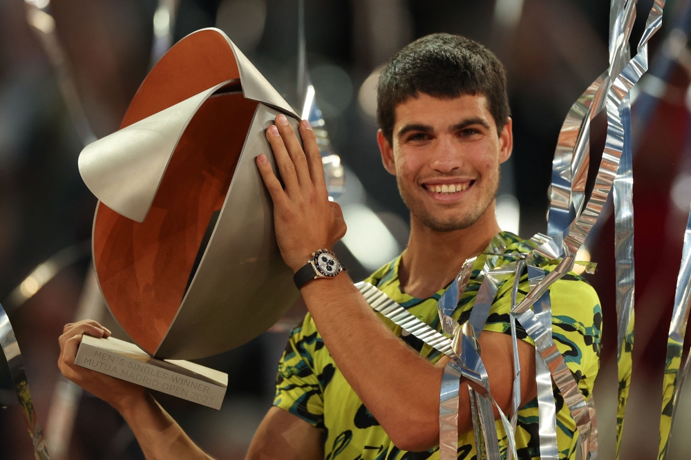 Alcaraz ‘at the door’ to world number one after Madrid Open defence ...