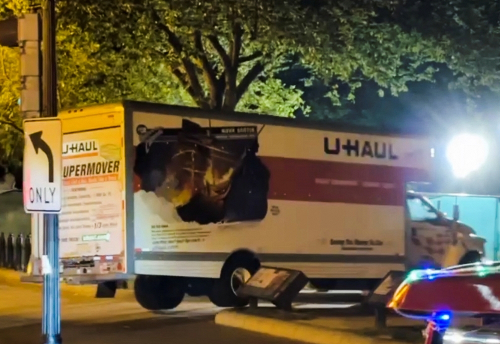 White House truck crash driver arrested for trying to kill Biden ...