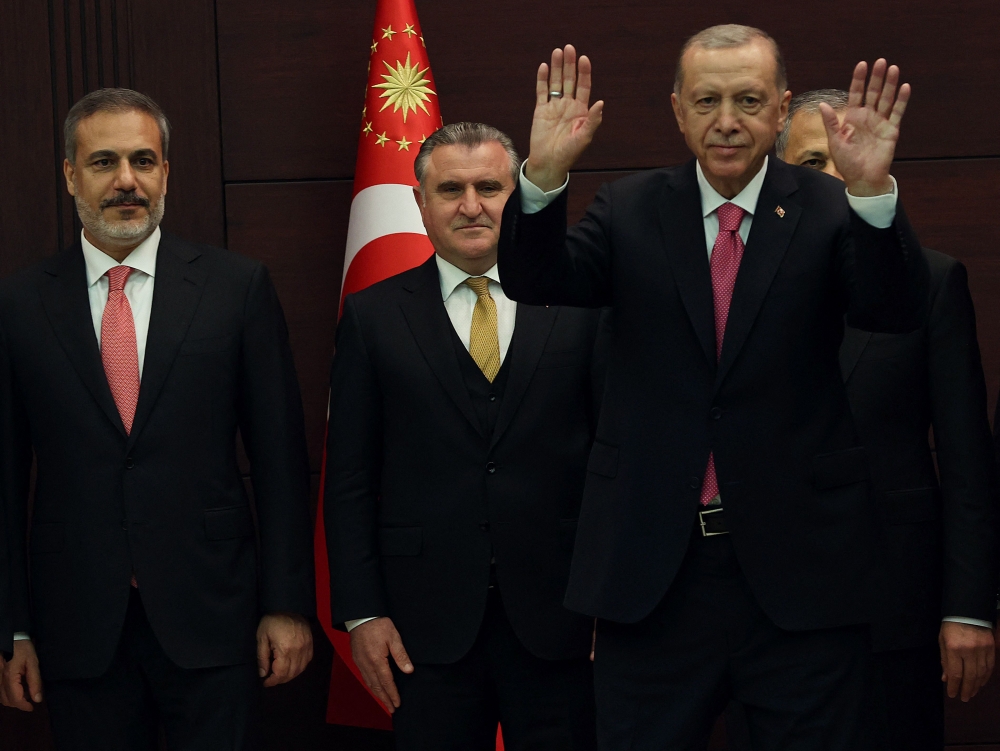 Turkiye’s Erdogan unveils new cabinet after inauguration | Malay Mail