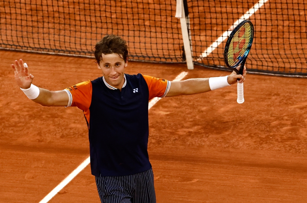 French Open finalist Ruud hopes Grand Slam dreams gain lift-off | Malay ...