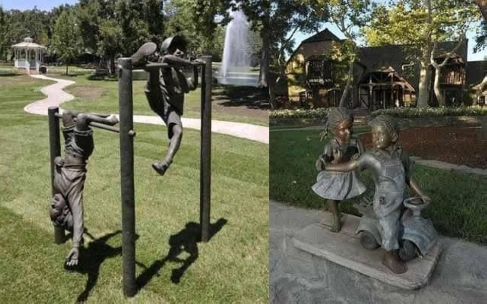Michael Jackson’s Neverland statues worth millions up for sale again ...