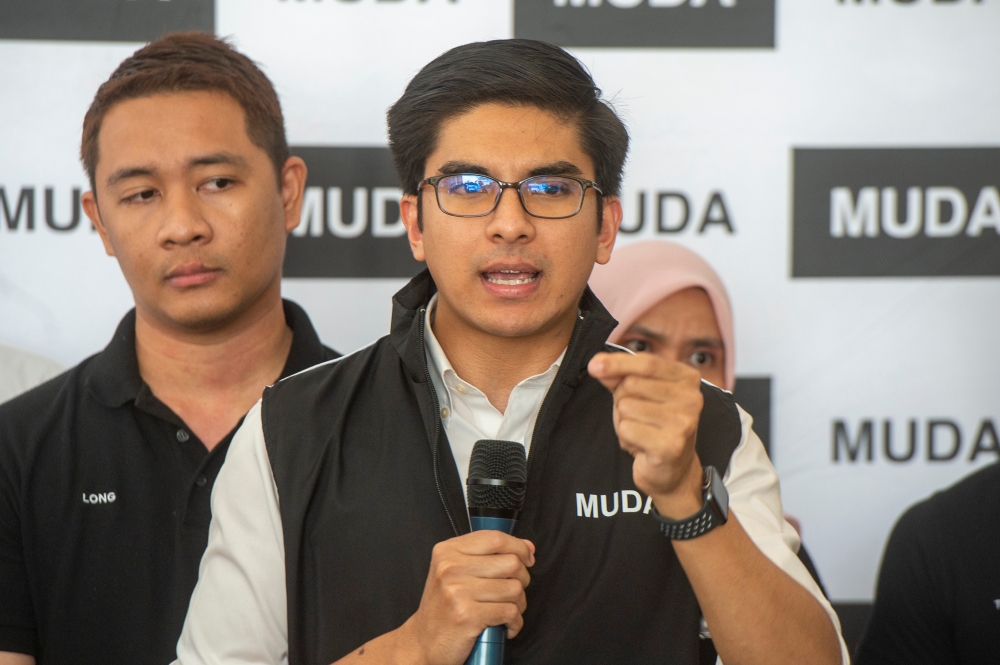 Muda to go solo in state polls after snub by Pakatan, Syed Saddiq tells ...