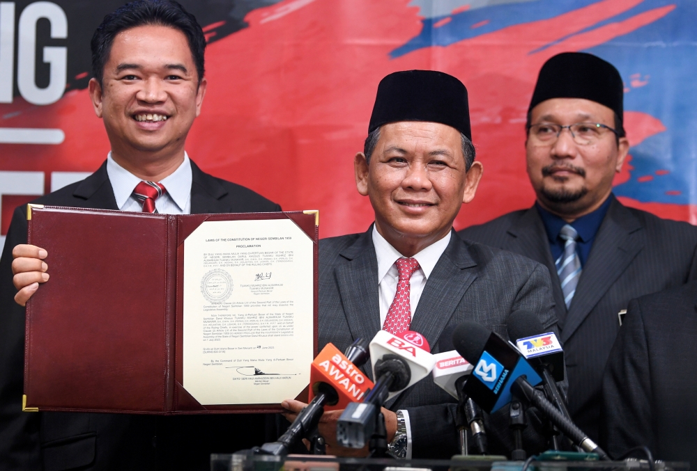 N. Sembilan assembly completes five-year term, five state assemblies ...