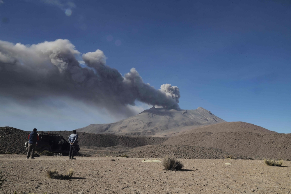 Ash spewing volcano in Peru prompts state of emergency | Malay Mail