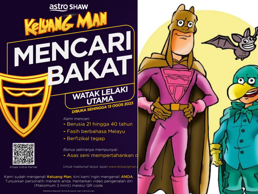 Astro Shaw confirms live action Keluang Man in pre-production, open ...