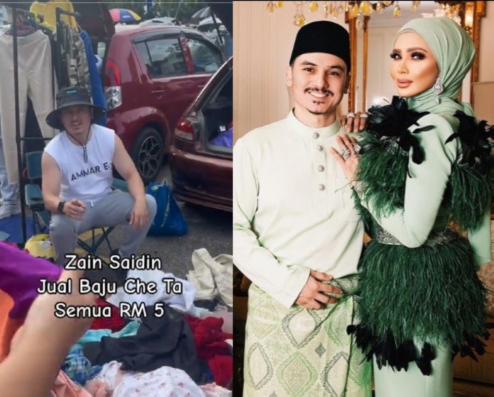 Malaysian actor Zain Saidin goes viral for selling clothes of actress ...