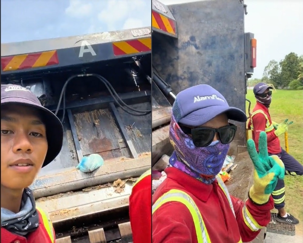 Pahang garbage collector goes viral for his on-the-job videos on TikTok ...