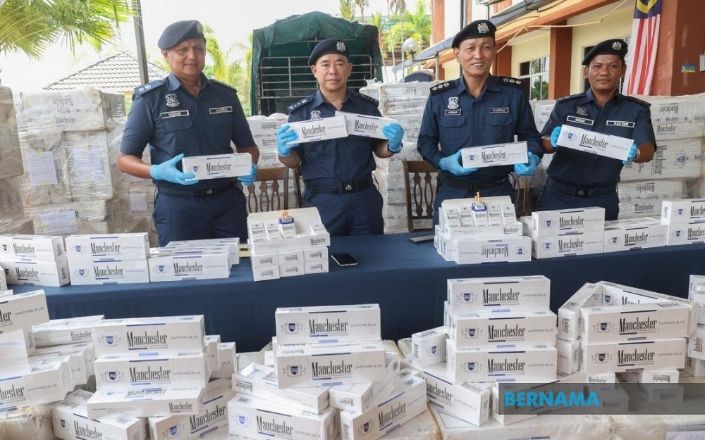 Sabah Customs foil attempts to smuggle in cigarettes worth over RM6.3m ...
