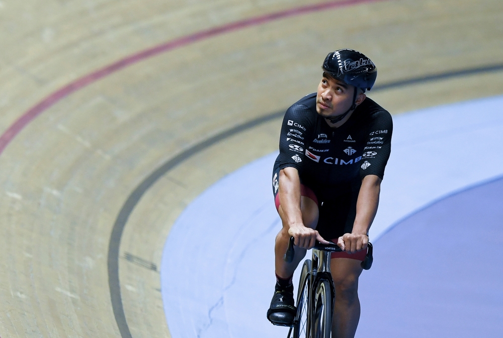 Pocket Rocketman back to light training at National Velodrome | Malay Mail