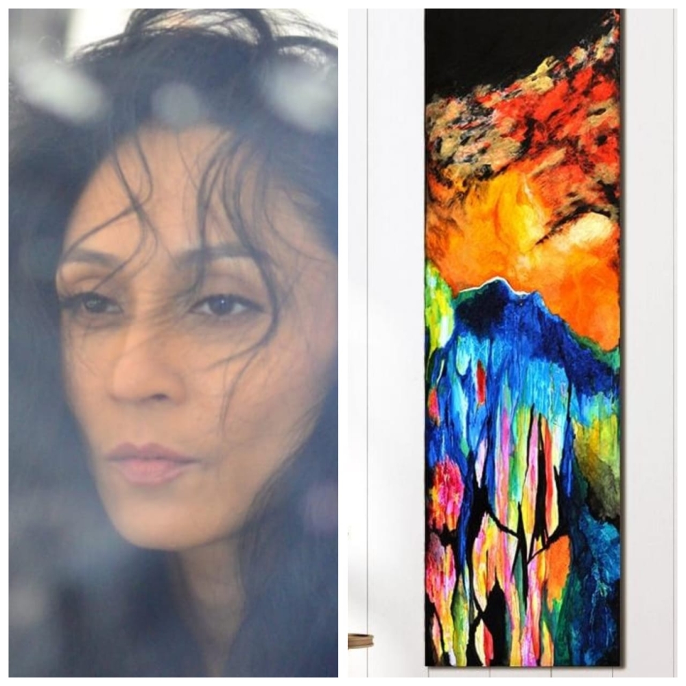 KL-based abstract artist's painting to go on sale to raise funds for ...