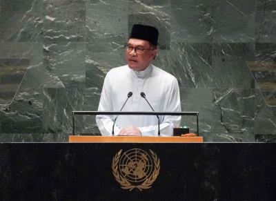 Delivering Malaysia’s statement at UNGA, PM Anwar says total reset in ...