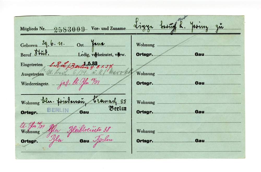 Discovery of Dutch prince’s Nazi membership card revives calls for ...