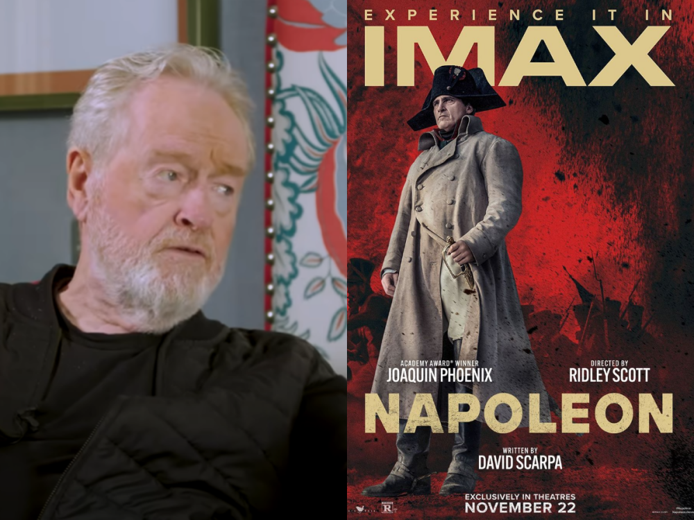 Director Ridley Scott tells off historian to 'get a life' for ...