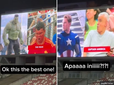 ‘Red Hulk’ steals the show during Avengers lookalike cam at Singapore ...